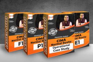 CIMA Normal Route: Operational Level(E1, P1, F1 and OCS) | Saraf Academy